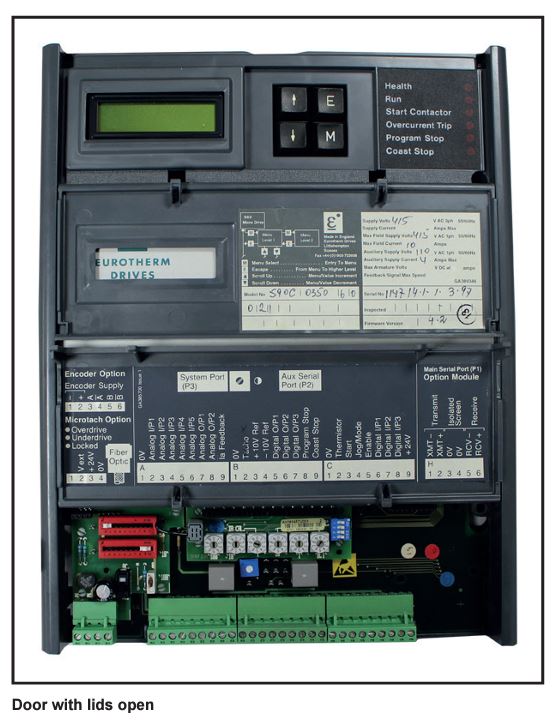 Eurotherm Parker 590DC Digital Control Door (V4)